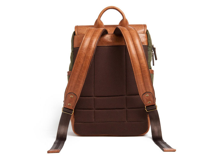 ONA Bag - The Monterey Backpack Olive / Antique Cognac - Graphicart ...